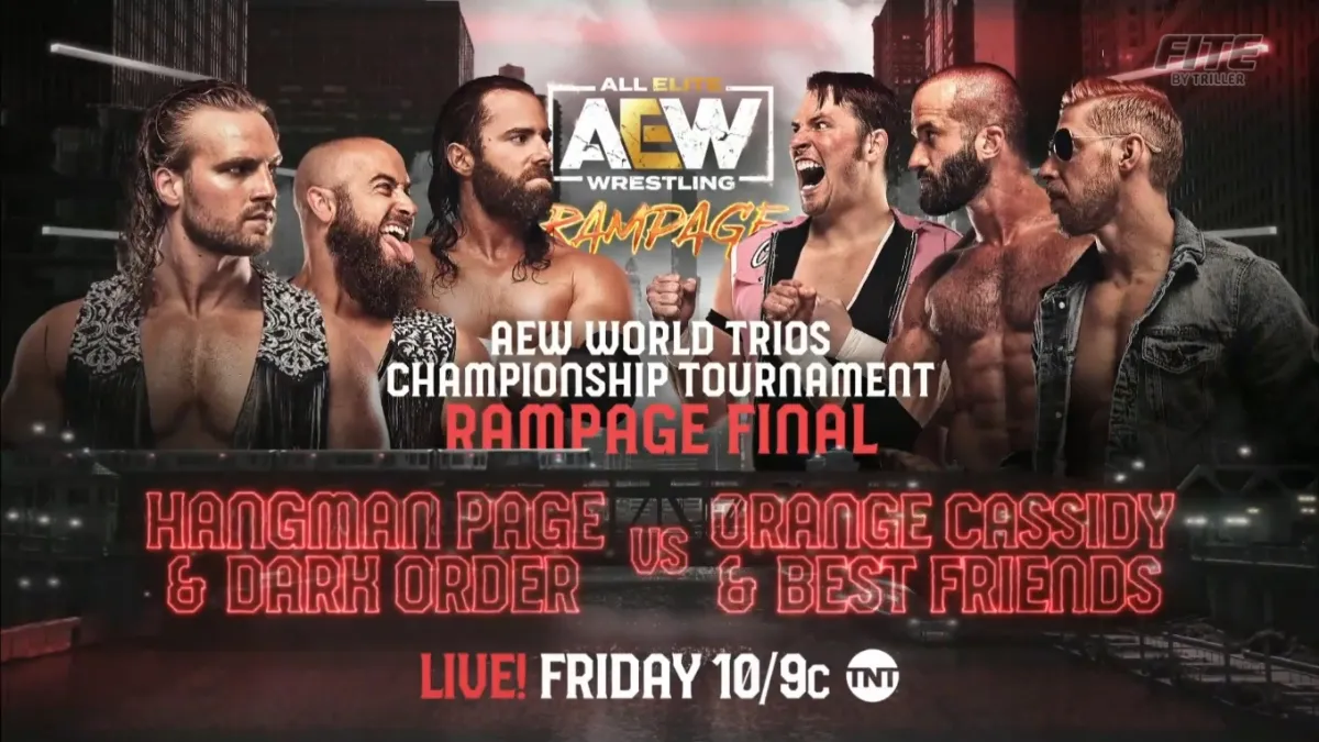 Cartelera AEW Rampage 2 de septiembre de 2022