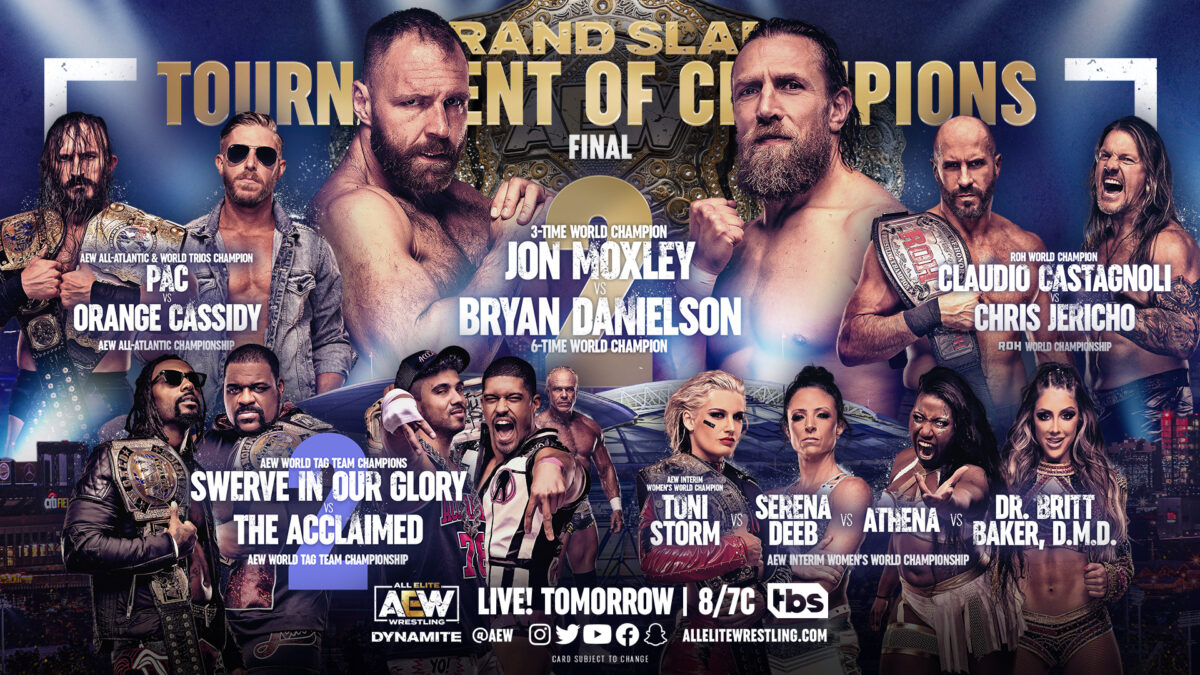 Previa AEW Dynamite Grand Slam 21 de septiembre de 2022