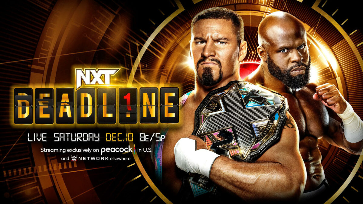 Cartelera WWE NXT Deadline 2022 actualizada