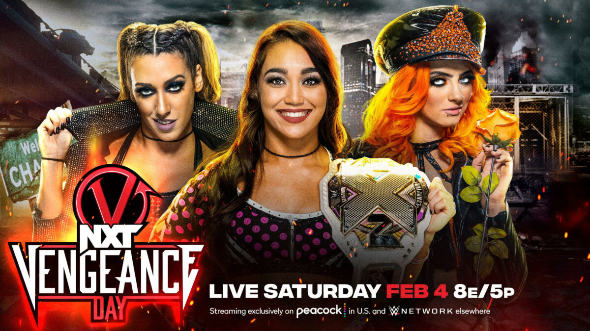 Cartelera WWE NXT Vengeance Day 2023 actualizada