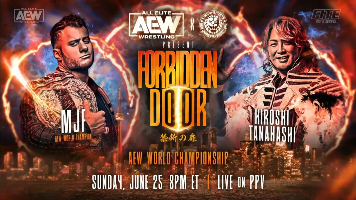 Apuestas AEW x NJPW Forbidden Door 2023: MJF vs. Hiroshi Tanahashi Apuestas AEW x NJPW Forbidden Door 2023: MJF vs. Hiroshi Tanahashi