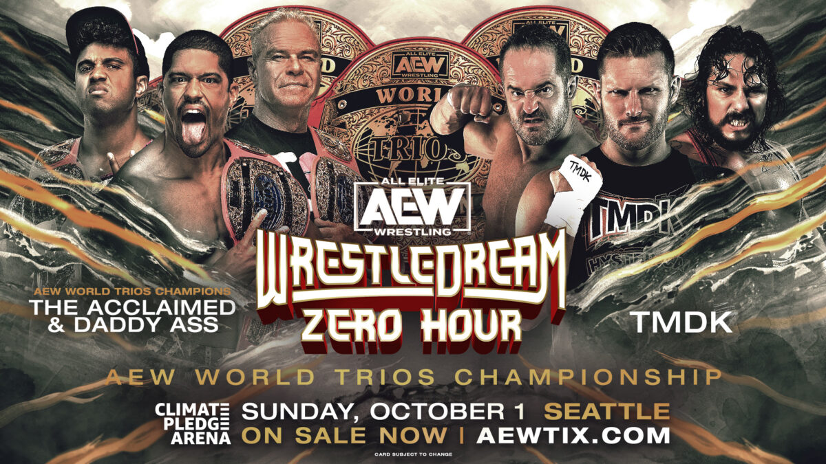 Cartelera AEW WrestleDream 2023 actualizada