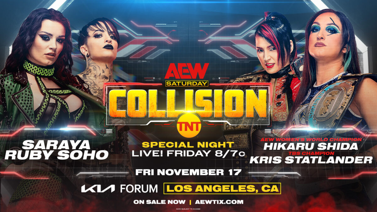Resultados AEW Collision 17 de noviembre de 2023