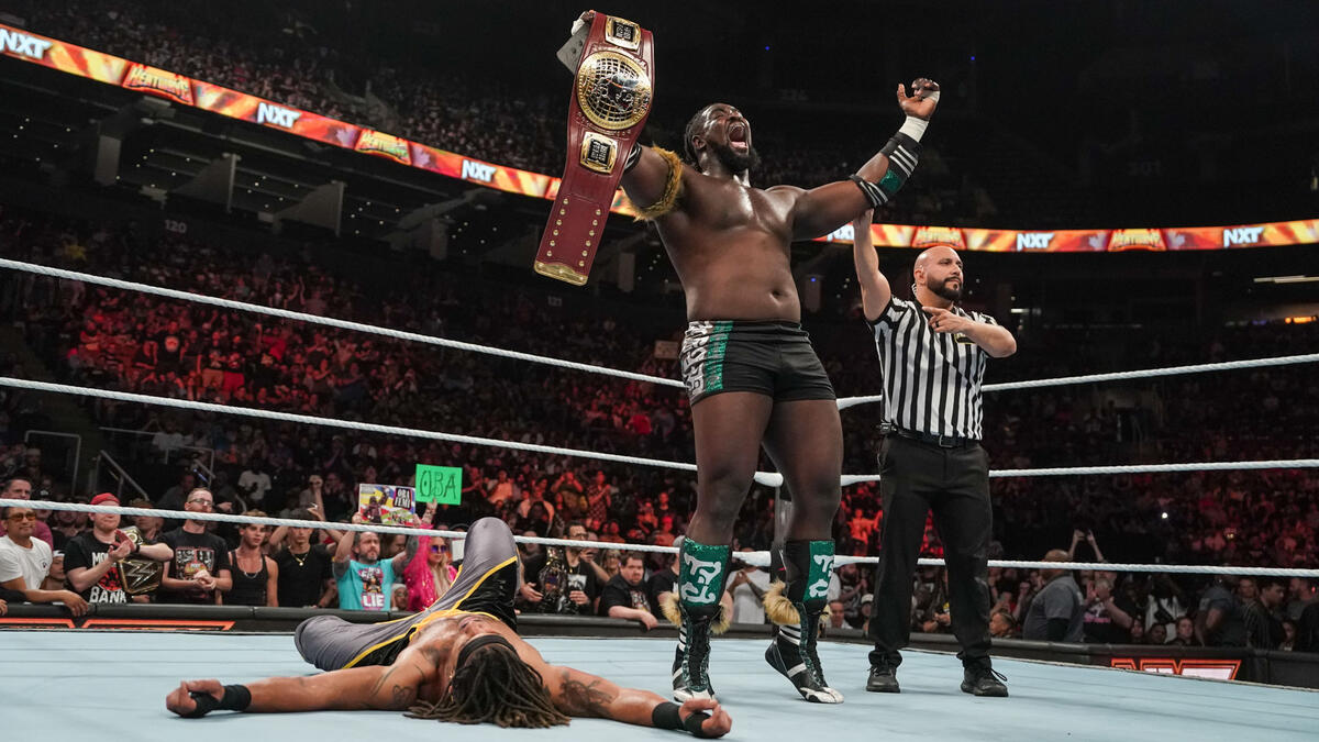 Oba Femi Retiene El Campeonato Norteamericano De Nxt En Heatwave 2024