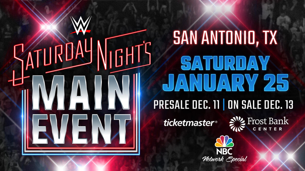 WWE celebrará otra edición de Saturday Night’s Main Event el 25 de enero de 2025 - Más detalles