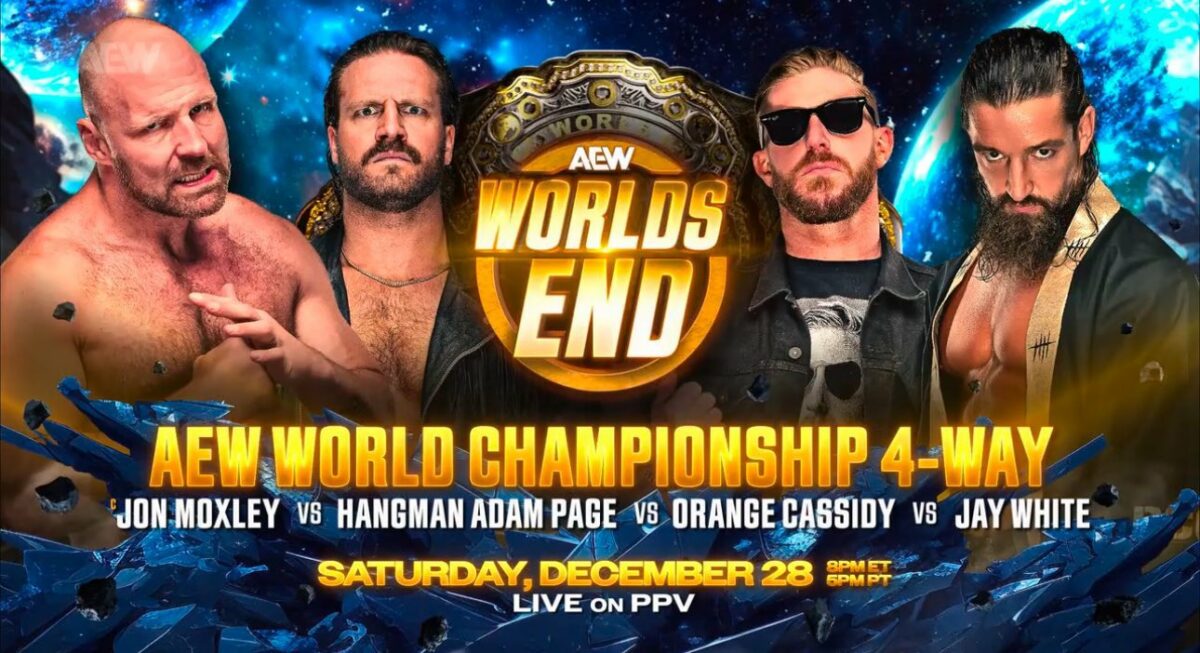 Horarios y cómo ver AEW Worlds End 2024 en Latinoamérica y España