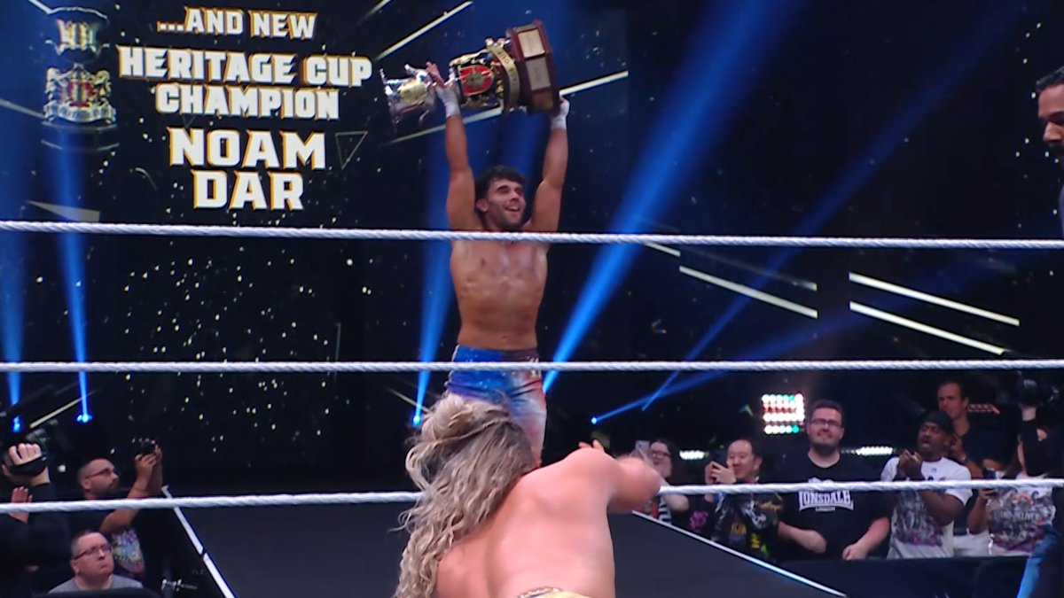 Noam Dar regresa y gana la NXT Heritage Cup por cuarta vez