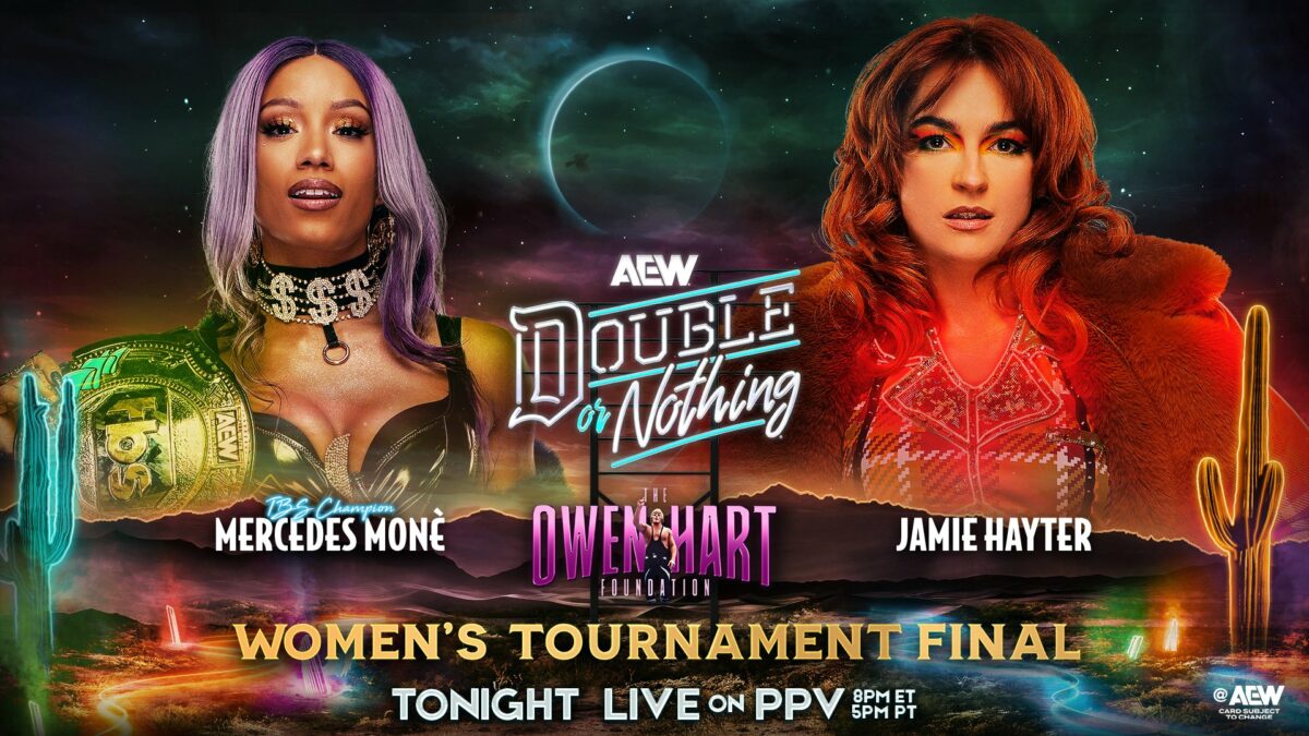 Apuestas AEW Double or Nothing 2025: Mercedes Mone vs. Jamie Hayter