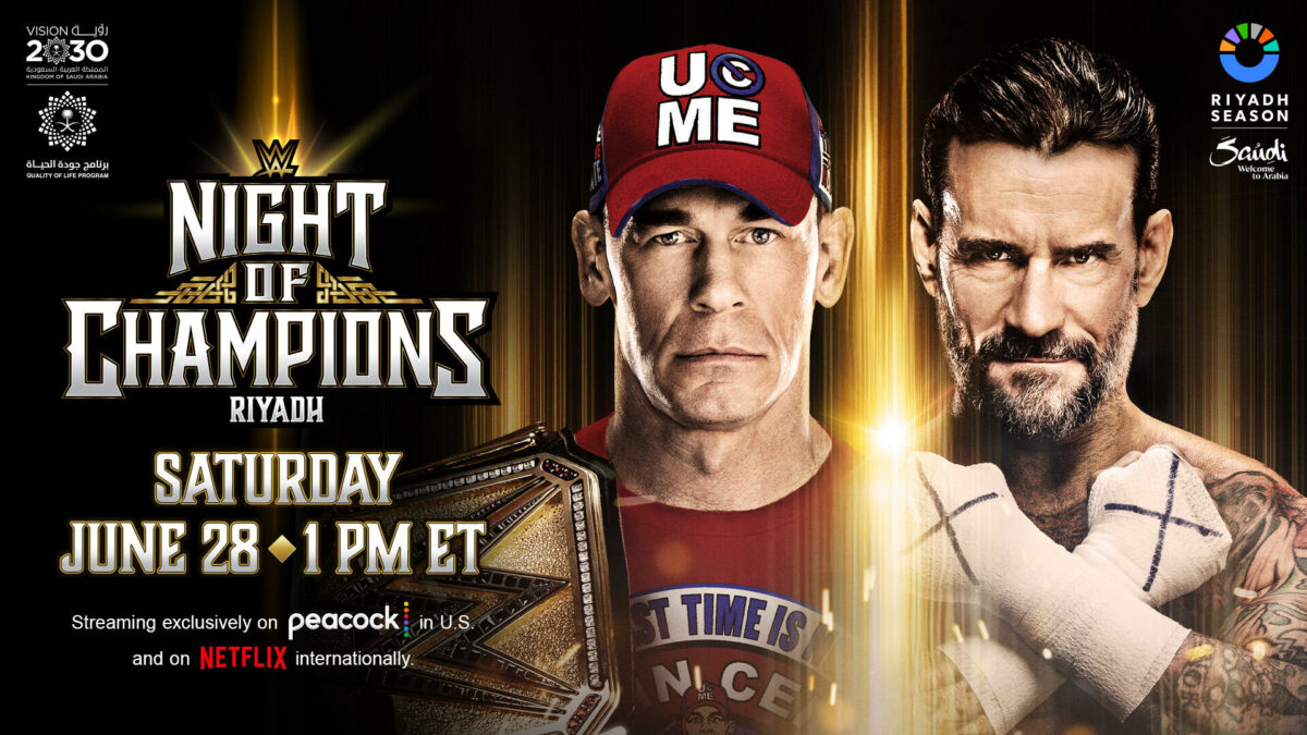 Apuestas WWE Night of Champions 2025: CM Punk vs. John Cena